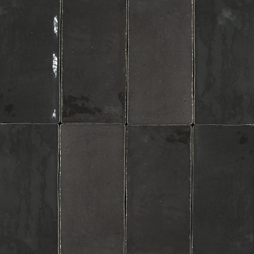 Pico Graphite Gloss - Spanish Wall Tiles